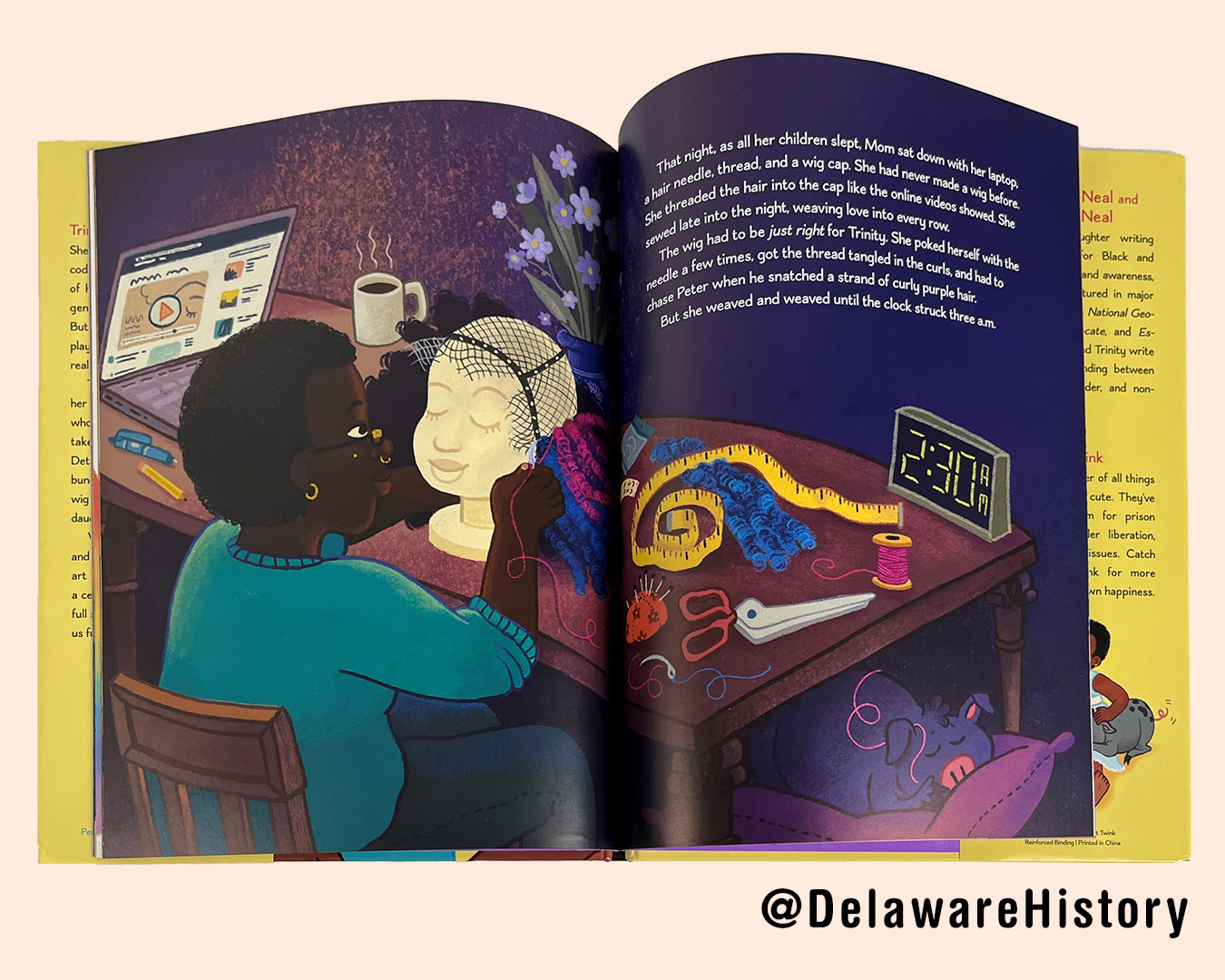 Collection close-up: “Rainbow” Wig, Gala Dress and My Rainbow ...