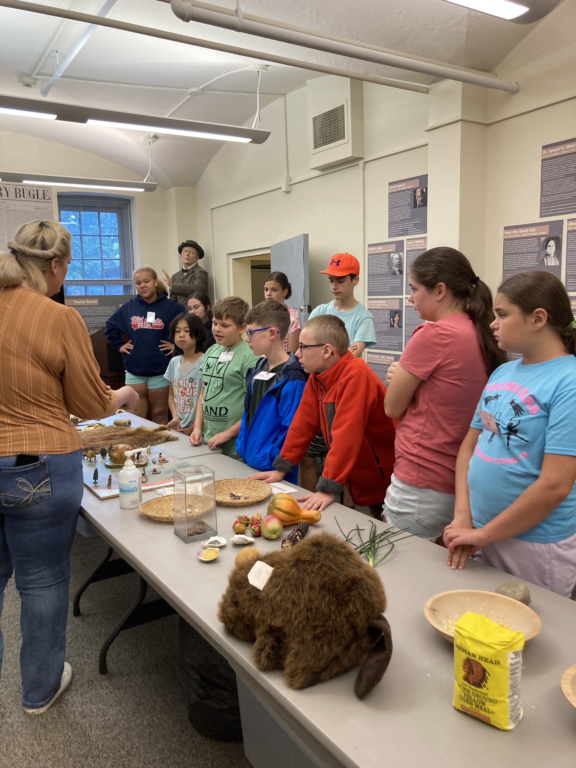 New Castle History Camp explores native roots - Division of Historical ...